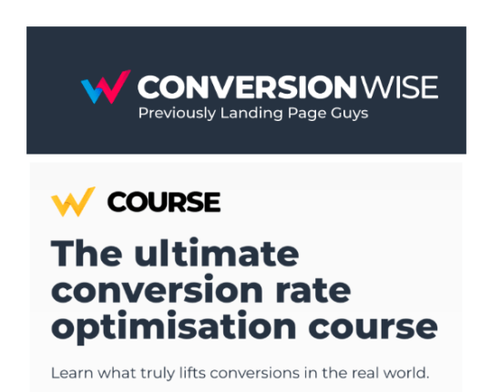 ConversionWise – The Ultimate Conversion Rate Optimisation Course Download - WSOZONE