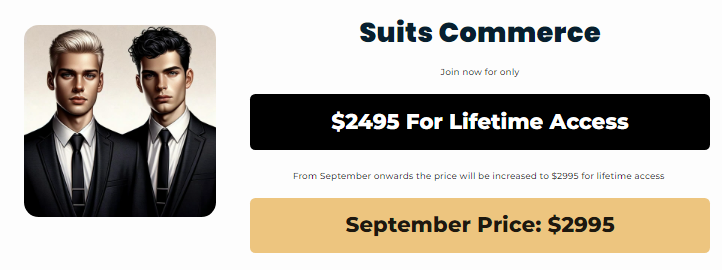 Suits Commerce – Learn Dropshipping from 8 Figure Studs Download - WSOZONE