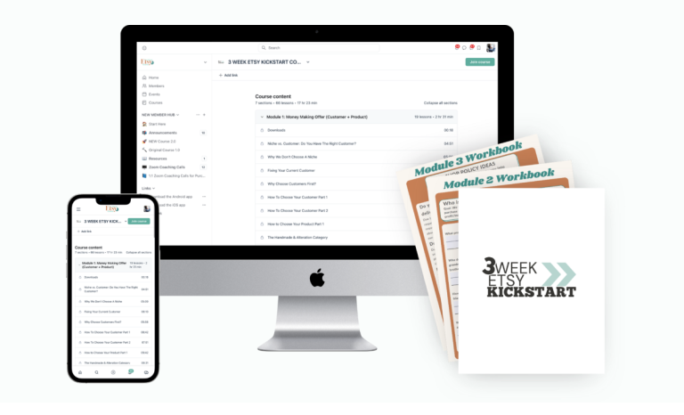 Dylan Jahraus – 3 Week Etsy Kickstart Download - WSOZONE